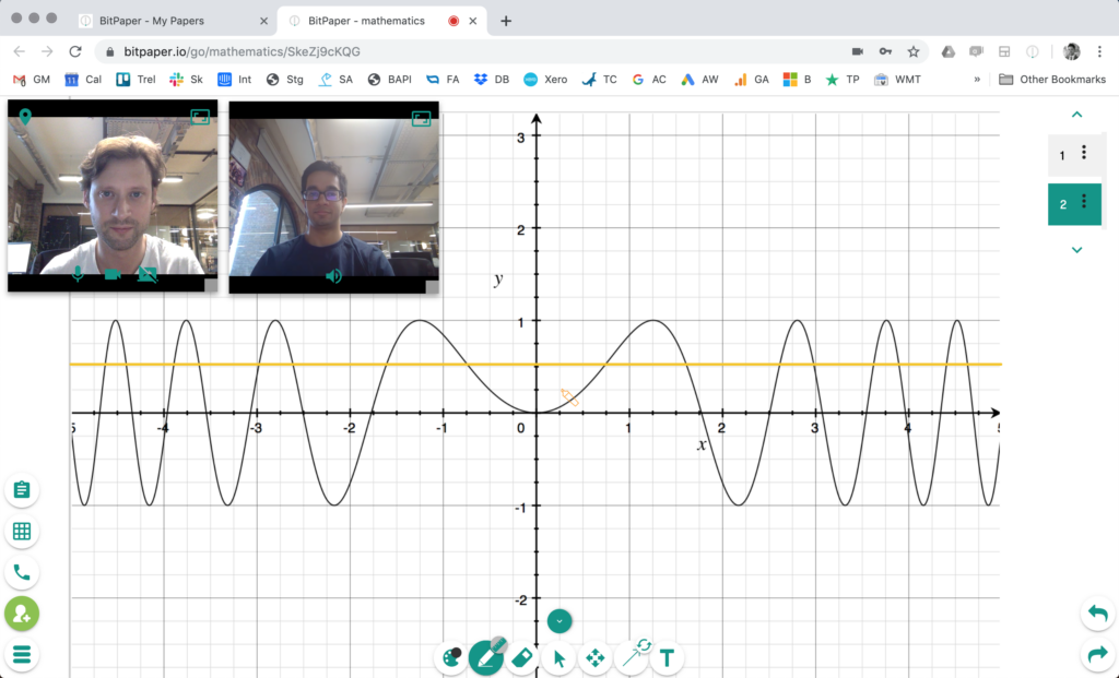 The HUE HD Pro Visualiser and Bitpaper: perfect online tutoring ...