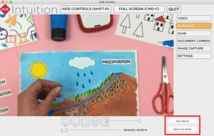 HUE Intuition: software features & usage – HUE