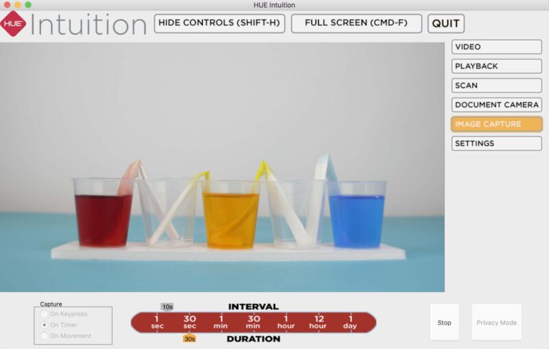 HUE Intuition: software features & usage – HUE