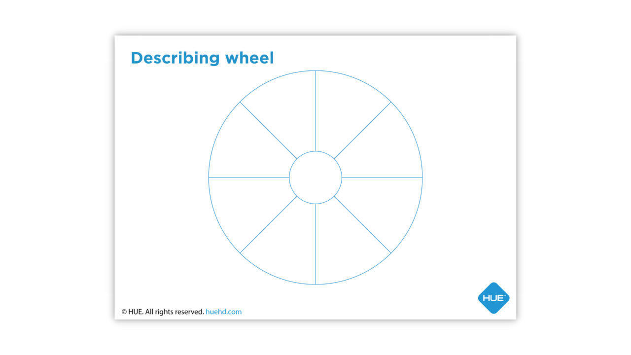 Using your HUE camera with graphic organisers – HUE