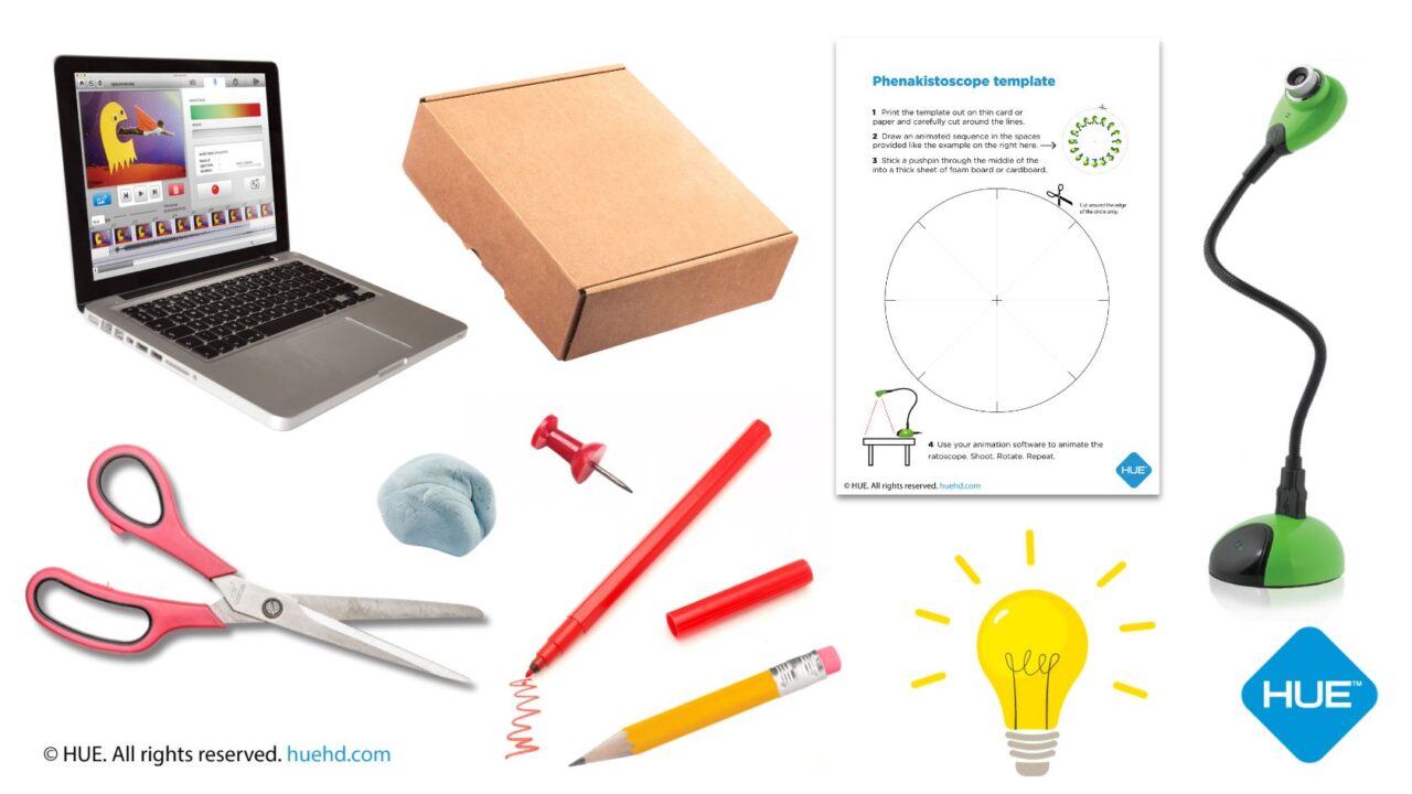 How to make phenakistoscopes – HUE