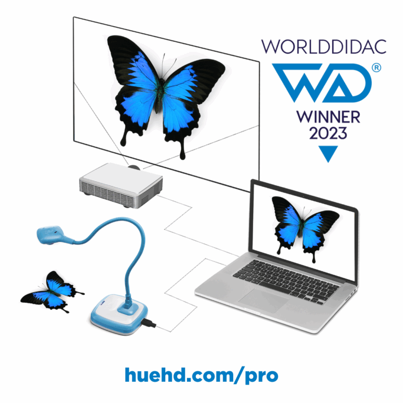 HUE HD Pro wins prestigious Worlddidac Award 2023 – HUE